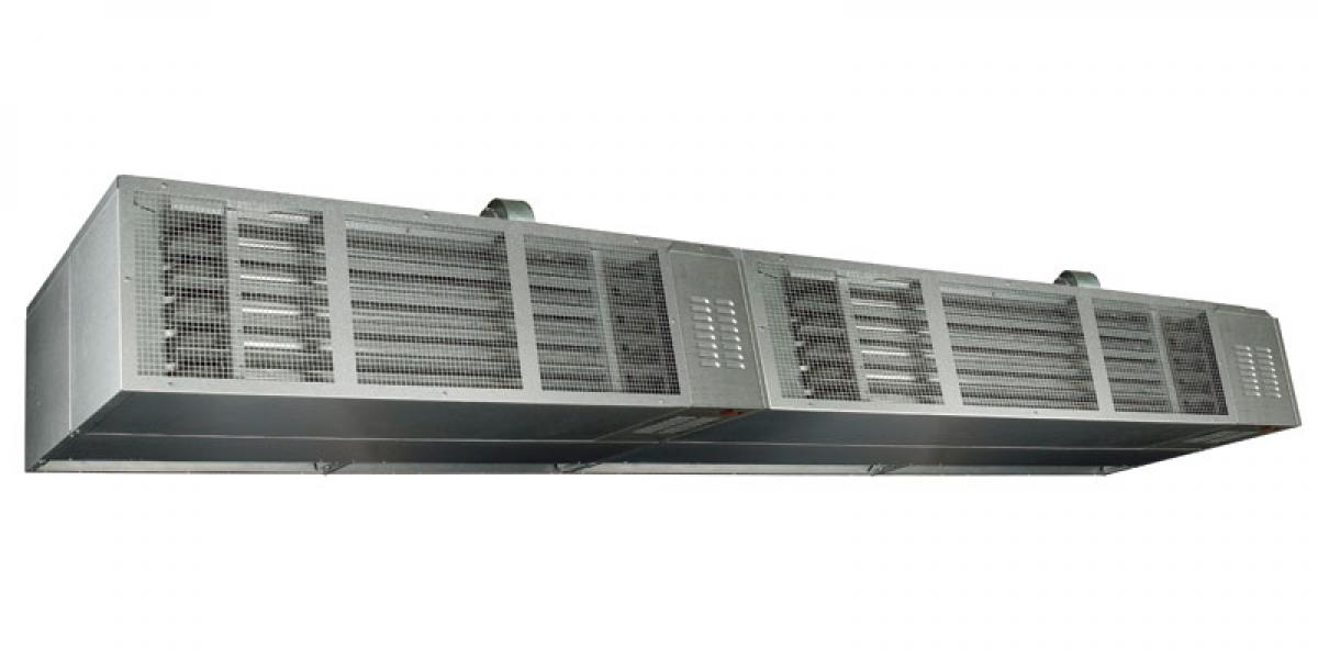 Gas fired air curtain - Industrial air curtain - AB N | Airbloc