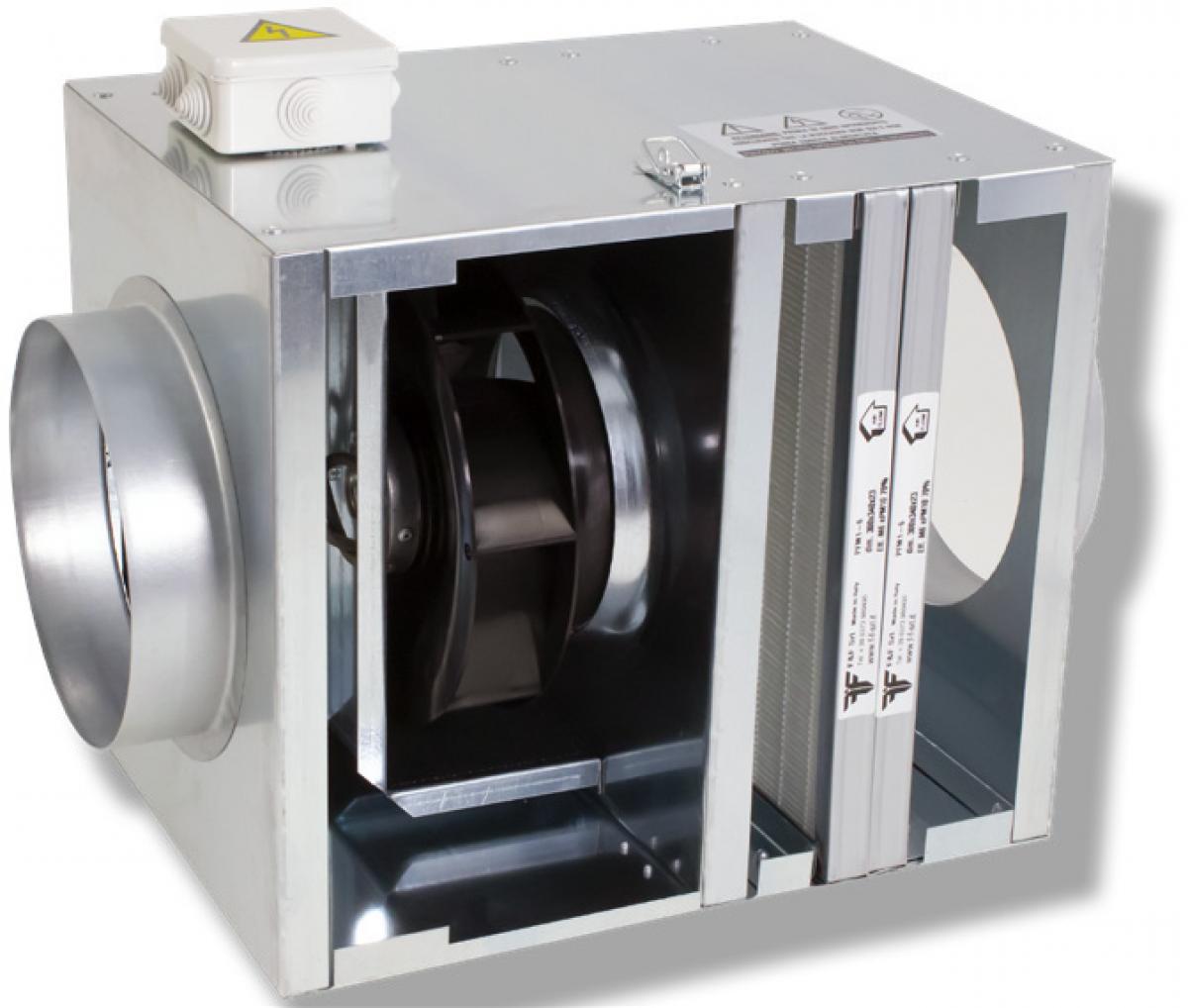 Ducted EC type centrifugal fan - FILBOX/EC | Aspirnova