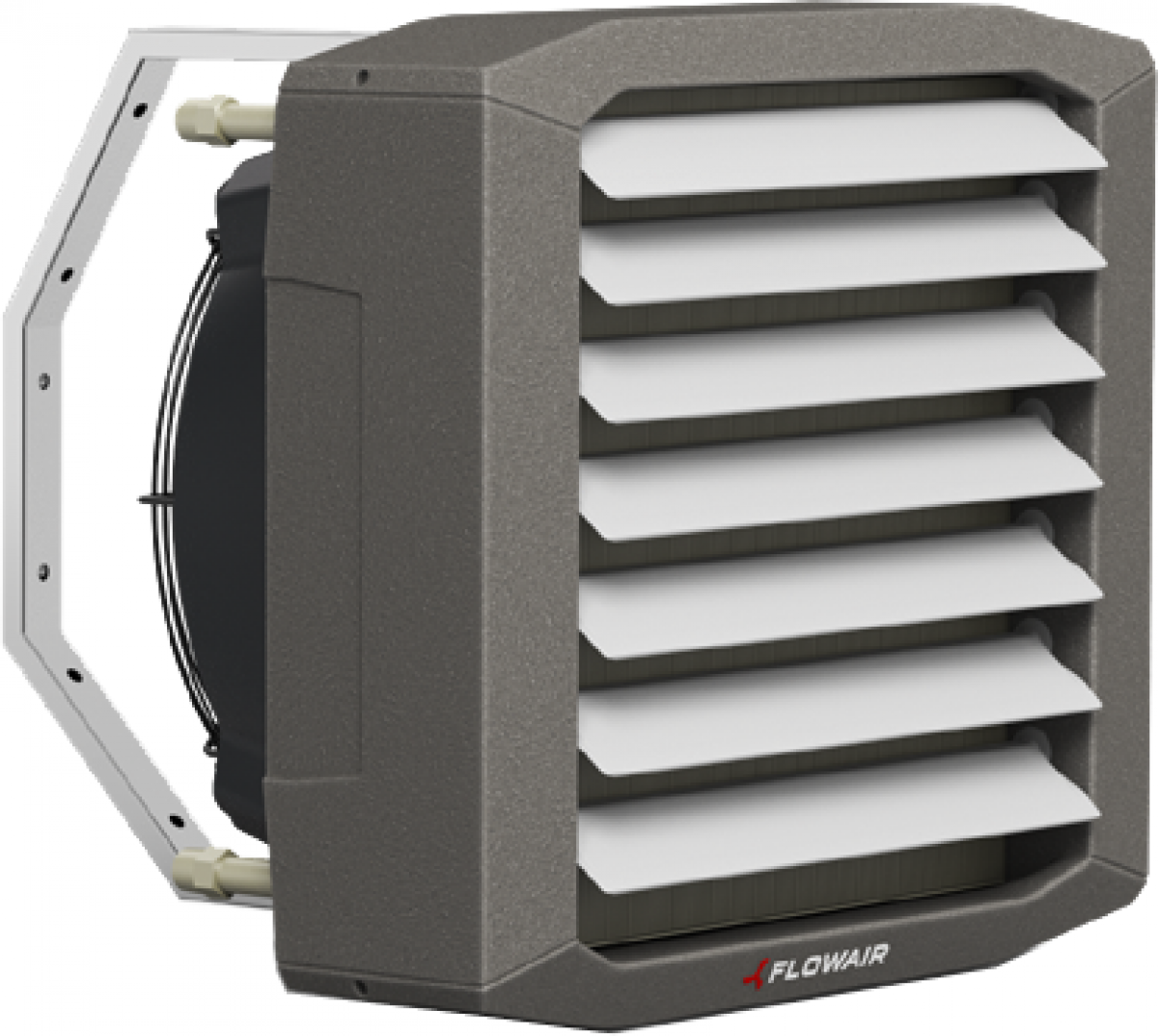 Fan water heater for special purpose buildings - LEO HD | Flowair