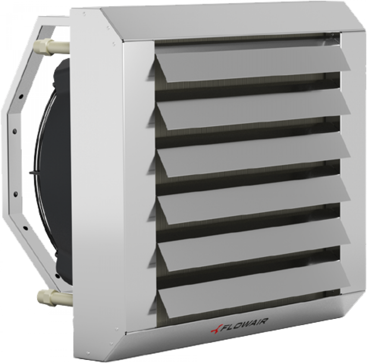 Fan water heater for special purpose buildings - LEO HD | Flowair